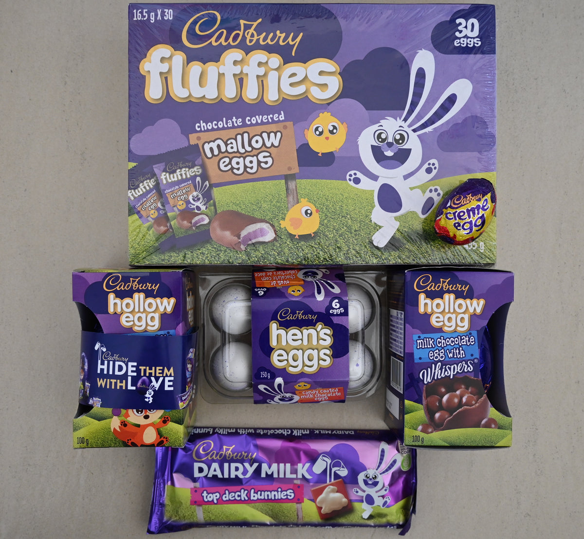 hide and easter egg cadbury
