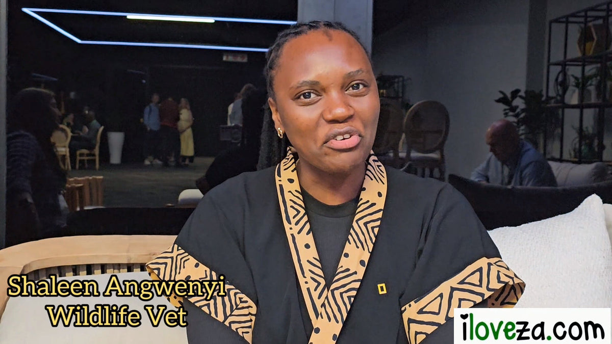 Watch Interview: Shaleen Angwenyi - Wildlife Vet – iloveza.com